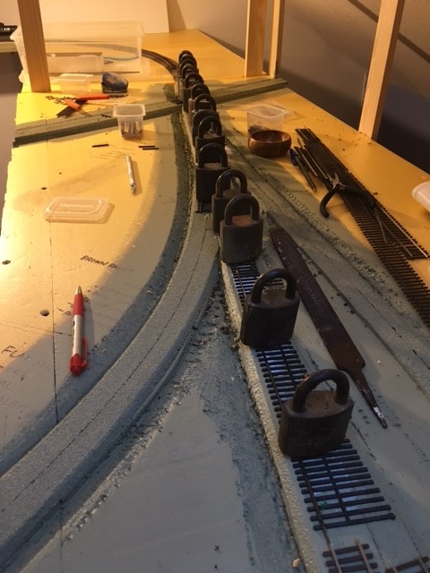 No. 25: Ackley Layout – Track Laying | Railroad Prototype Modeler