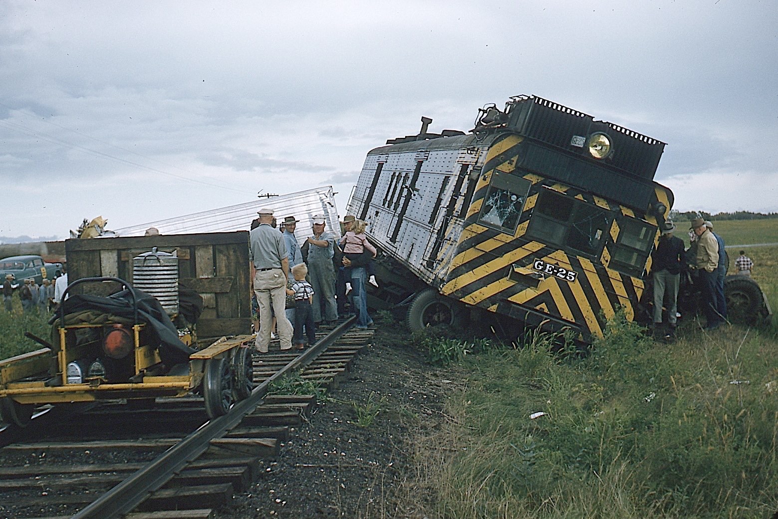 Model Railroad Train Wrecks
