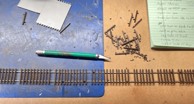 No. 183: Rebuilding Hermitage Road, Pt. 3 – Laying Track | Railroad ...